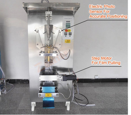 Bag Water Filling Machine Automatic Date Printer Vertical Plastic Bag Sachet Sealing Machine Juice Water Oil Liquid Fill